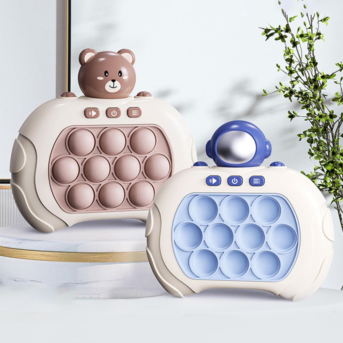 Pop It Games with Bear & Spaceman - BLaLa Toy