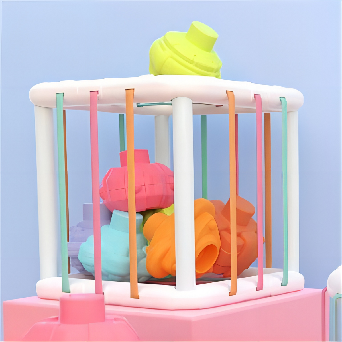 Baby Shape Sorting Toy with Colorful Cube – BLaLa Toy
