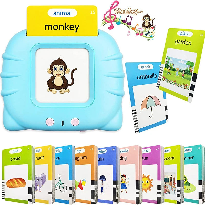 Preschool Learning Card Talking Card With Sound Toys – BLaLa Toy